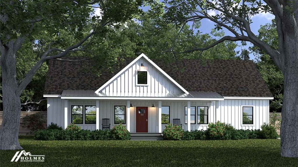 Modern Farmhouse Modular Floor Plan Greenville NC